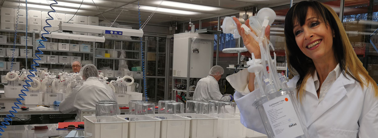 CerCell - Configurable batch Single-Use-Bioreactor