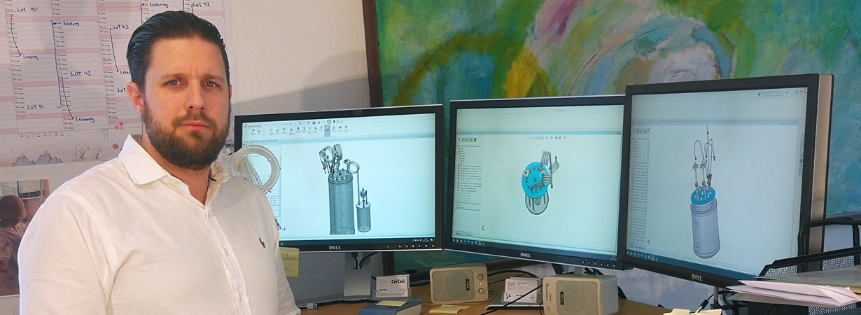 CerCell - Configurable batch Single-Use-Bioreactor